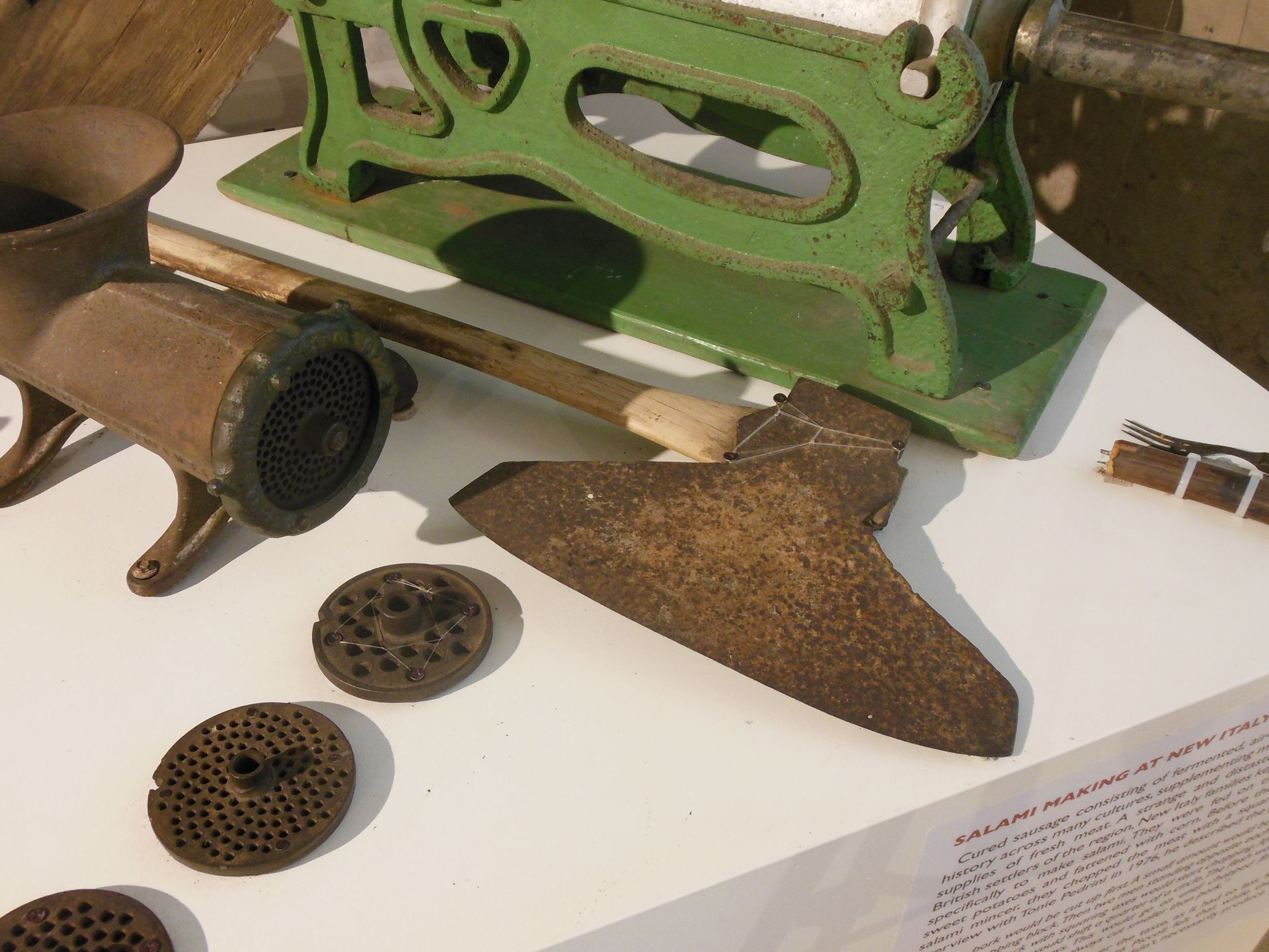 Tools: Making a place and working the land – New Italy Museum
